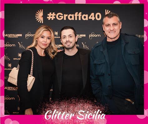 Un Po Di Sicilia Ai 40 Anni Del Manager Dei Vip Andrea Graffagnini A Milano Glitter Sicilia