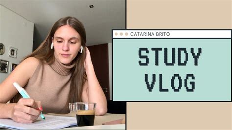 STUDY VLOG 1 Um Dia De Estudo Catarina Brito YouTube