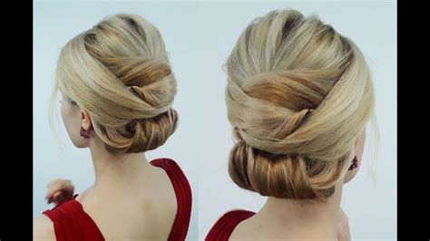 Easy Hairstyle Elegant Smooth Twisted Bun Awesome Hairstyles