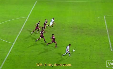 Con Una Cámara Inédita El Audio Del Var Del Penal No Cobrado A Vélez