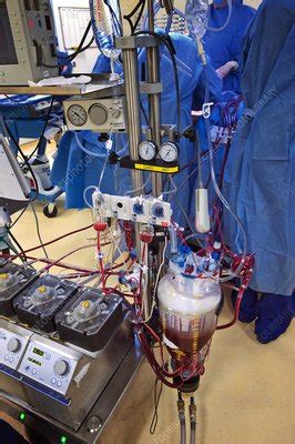 Heart Lung Perfusion Machine Detail Stock Image C009 0574