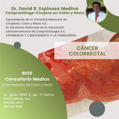 Médico Proctólogo En Mérida Dr David Espinosa Medina