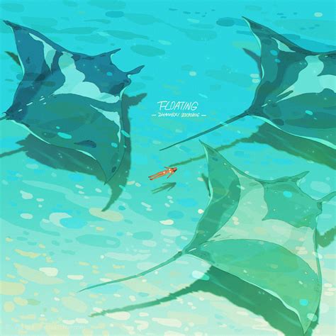 Floating By Xi Zhang R Wholesomesliceoflife