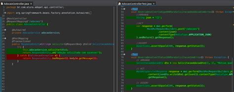 Dúvida Dúvida nos testes das classes Controller Boas práticas de