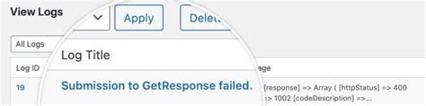 GetResponse Addon WPForms