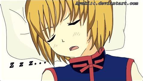 Kurapika Sleeping