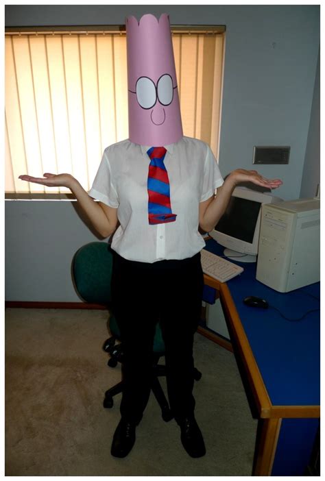 Day 346 Dilbert Theme Me Costume Fancy Dress And Theme Inspiration