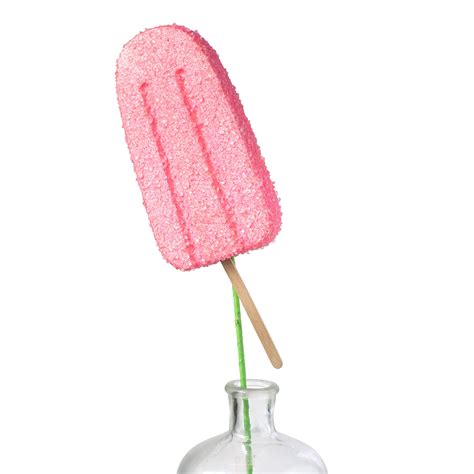 20 Popsicle Pick Pink