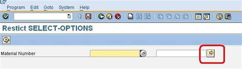 Sap Abap Tips And Tricks Restict Select Option Entries