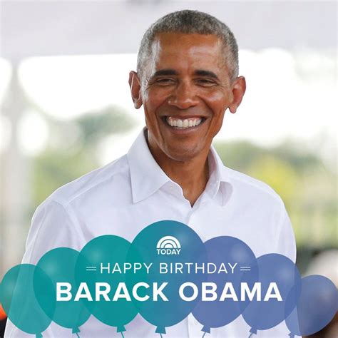 Barack Obamas Birthday Celebration Happybdayto