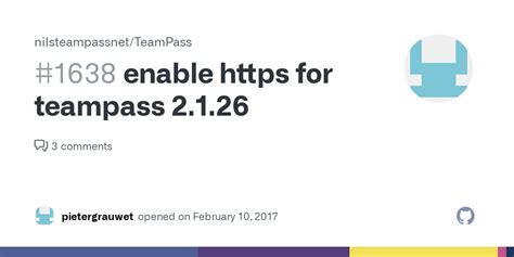 Enable For Teampass 2126 · Issue 1638 · Nilsteampassnetteampass · Github