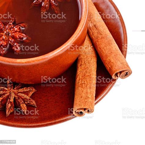 차를 시나몬 스틱 및 팔각 0명에 대한 스톡 사진 및 기타 이미지 0명 가지 식물 부위 갈색 Istock
