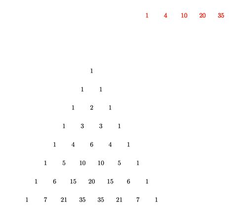 Tikz Pgf How To Highlight The Tetrahedral Numbers In Pascals Triangle Tex Latex Stack