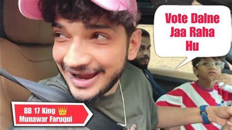 What A Suprise Bb17 Winner 🏆 King Munawar Faruqui Spotted Outside