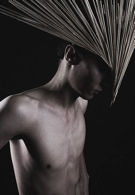 Geometric Inspiration Portrait Magazine Design