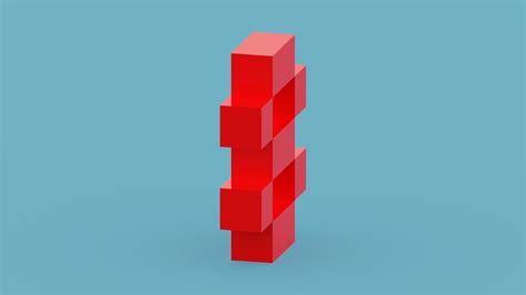 3d Model Voxel Number 8 Vr Ar Low Poly Cgtrader