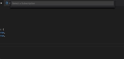 Subscription Picker Is Empty Issue Microsoft Vscode Azurefunctions GitHub