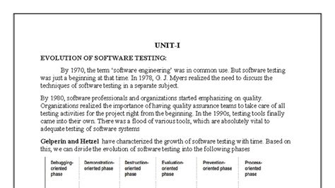 Software Testing Methodology Evolution And Effective Practices Stm