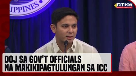 Gov T Officials Na Makikipagtulungan Sa ICC Maaaring Managot Sa Batas