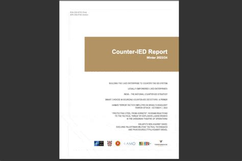Winter 202324 Edition Of The Counter Ied Report Magazine Is Now