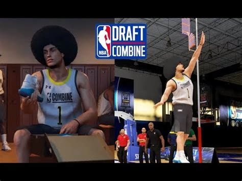 NBA 2K20 Mi Carrera Ep 7 NBA DRAFT COMBINE COMPLETO YouTube