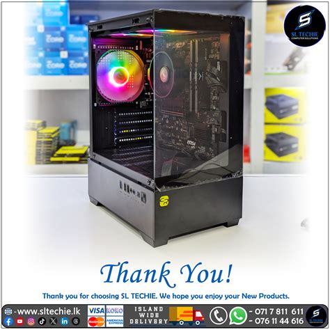 Sl Techie Gtx 1660 Ti 6gb Graphics Option එක්ක Pro Gaming And Streaming