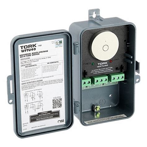 Tork 7 Day Astronomic Digital Timer 783hu9 Wftu40 Grainger