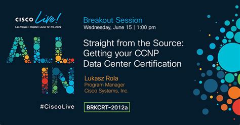 Learningatcisco On Twitter Attend This Ciscolive Breakout Session Led By Lucasrola For A