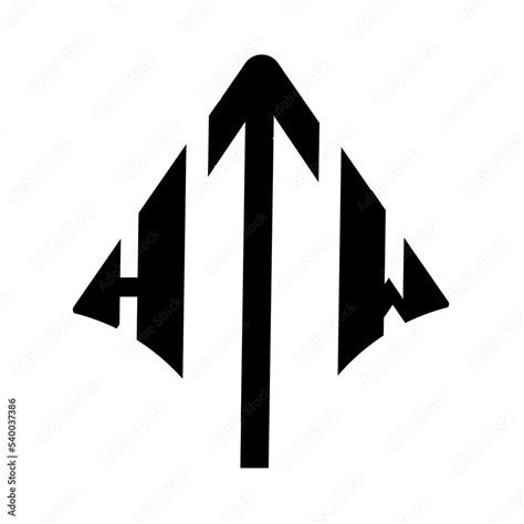 Htw Logo Htw Logo Letter Logo Design Vector Image Htw Letter Logo