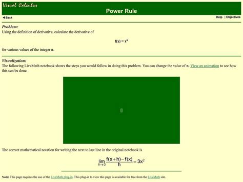 Math Archives Visual Calculus Power Rule Activity For 9th 10th