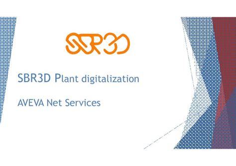 Pdf Sbr3d Plant Digitalization Aveva Net Images