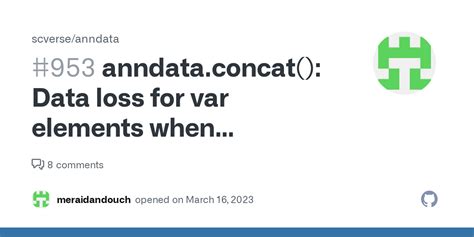 Ncat Data Loss For Var Elements When Concatenating Along