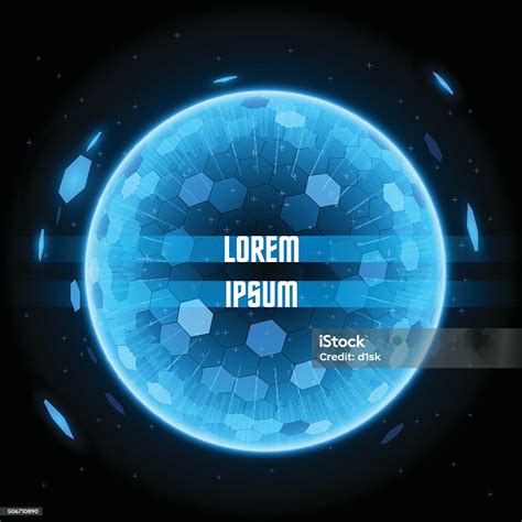 추상적임 육각형 Sphere 구에 대한 스톡 벡터 아트 및 기타 이미지 구 육각형 0명 Istock