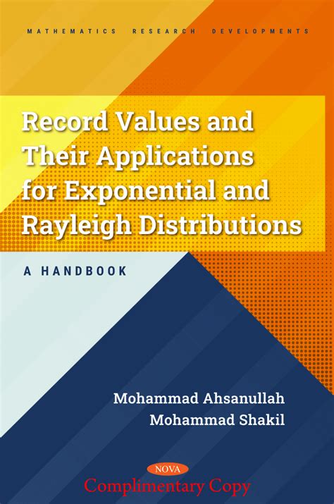 Pdf Record Values And Their Applications For Exponential And Rayleigh Distributions A