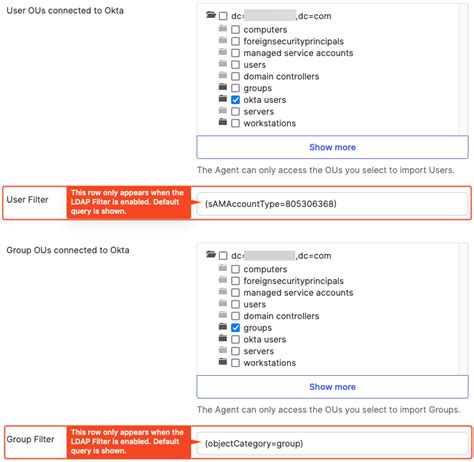 How To Include Or Exclude An Active Directory Ou From Import Using The Ldap Filter