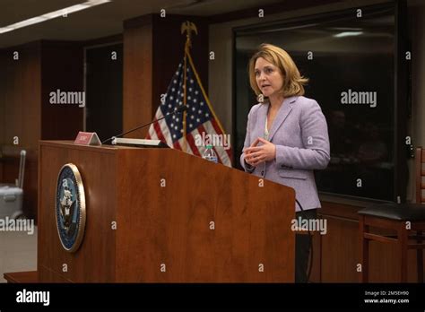 Deputy Secretary Of Defense Kathleen H Hicks Speaks With Senior Us