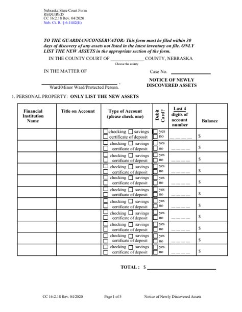 Form Cc16 2 18 Fill Out Sign Online And Download Fillable Pdf Nebraska Templateroller