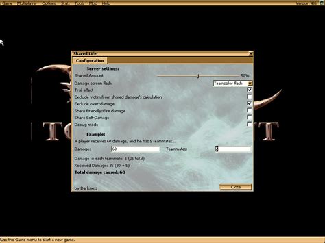 Outdated V11 Mod Menu Image Shared Life Mod For Unreal Tournament