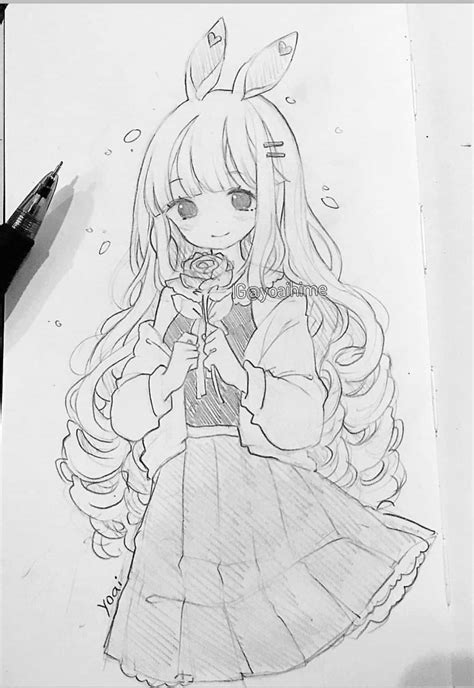 Vẽ Tranh Anime Nam Nữ Cute Đơn Giản Như Đang Giỡn