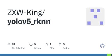 GitHub ZXW King Yolov5 Rknn