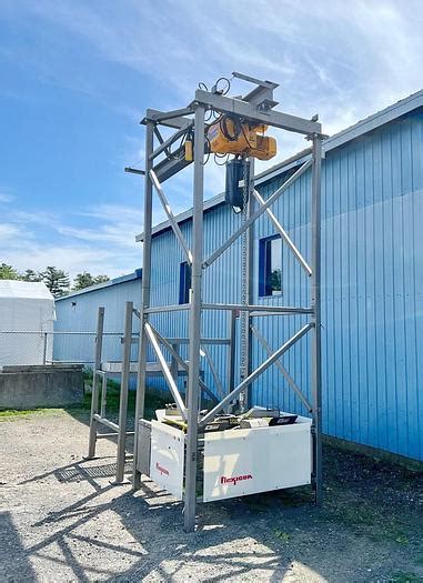 Used Sold Used Flexicon Bulk Bag Unloading Station At Carter Wilson