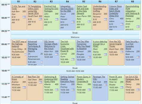 Extensions How To Display Multi Day Multi Track Conference On Joomla
