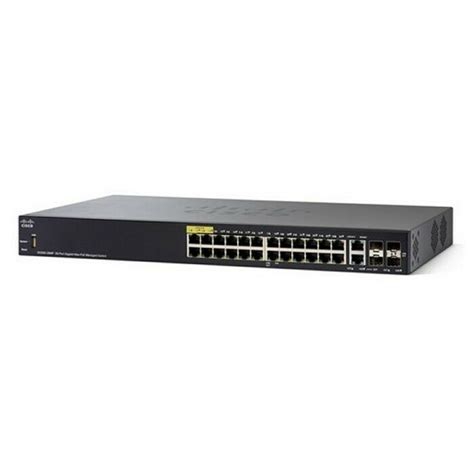 Cisco SG350 28P K9 EU 28 Port Gigabit PoE Managed Ethernet Switch