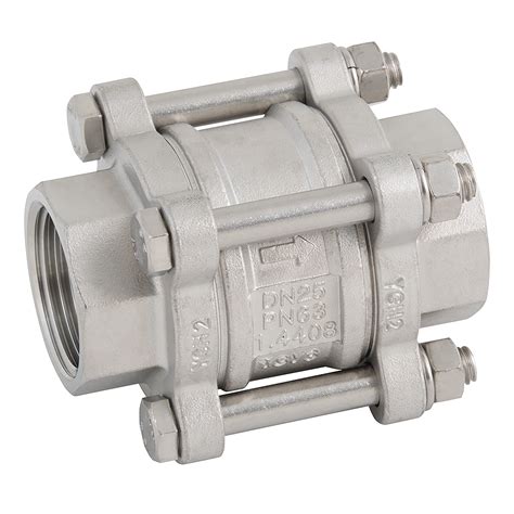 114 Bsp Ss 3pc Spring Check Valve Shepherd Hydraulics
