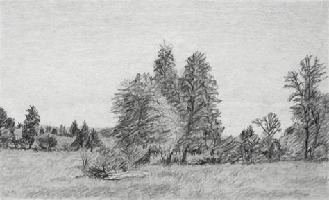 Pencil Drawing Landscape Artists Bestpencildrawing