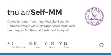 Github Thuiarself Mm Codes For Paper Learning Modality Specific