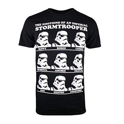 Star Wars Trooper Emotions T Shirt Homme Star Wars Star Wars Trooper