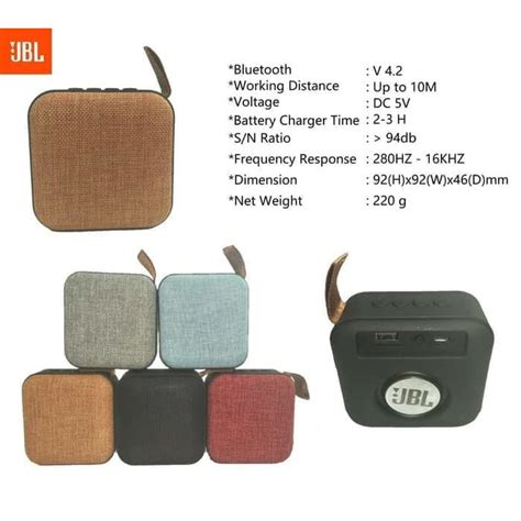 Jual Jbl Mini Speaker Wireless T Speaker Bluetooth Model Dompet Murah Shopee Indonesia