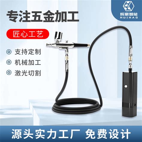 气动彩绘喷笔套装 蛋糕装饰上色小型喷枪 跨境手持彩绘美甲喷枪 阿里巴巴