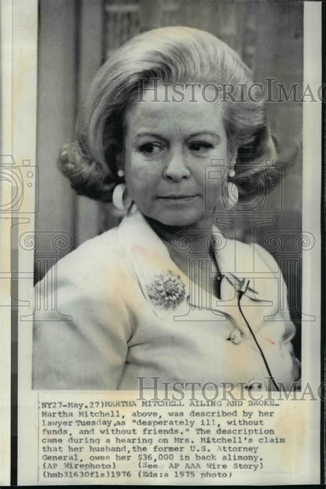 1976 Martha Mitchell Wife Of Atty Gen John Mitchell Historic Images